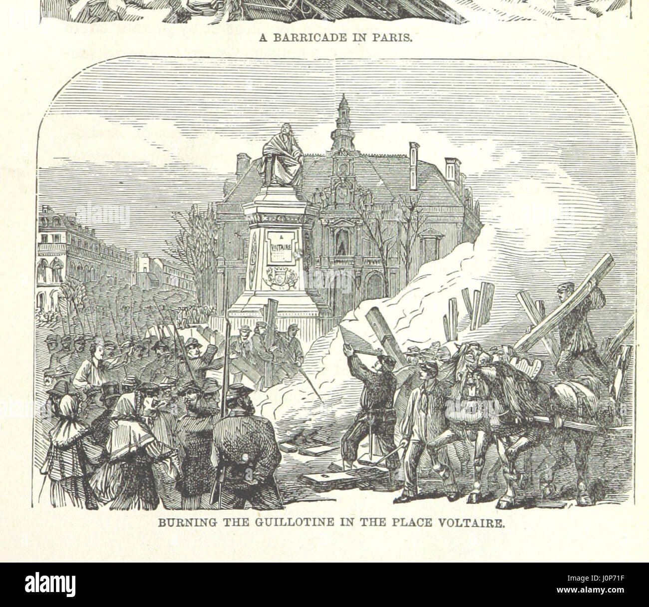 A historical account of the Paris Commune of 1871, detailing the events ...