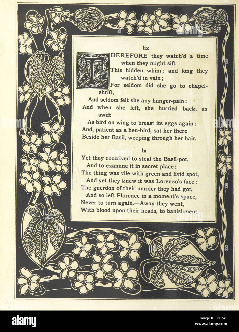 This illustrated edition of 'Isabella, or The Pot of Basil' by John ...