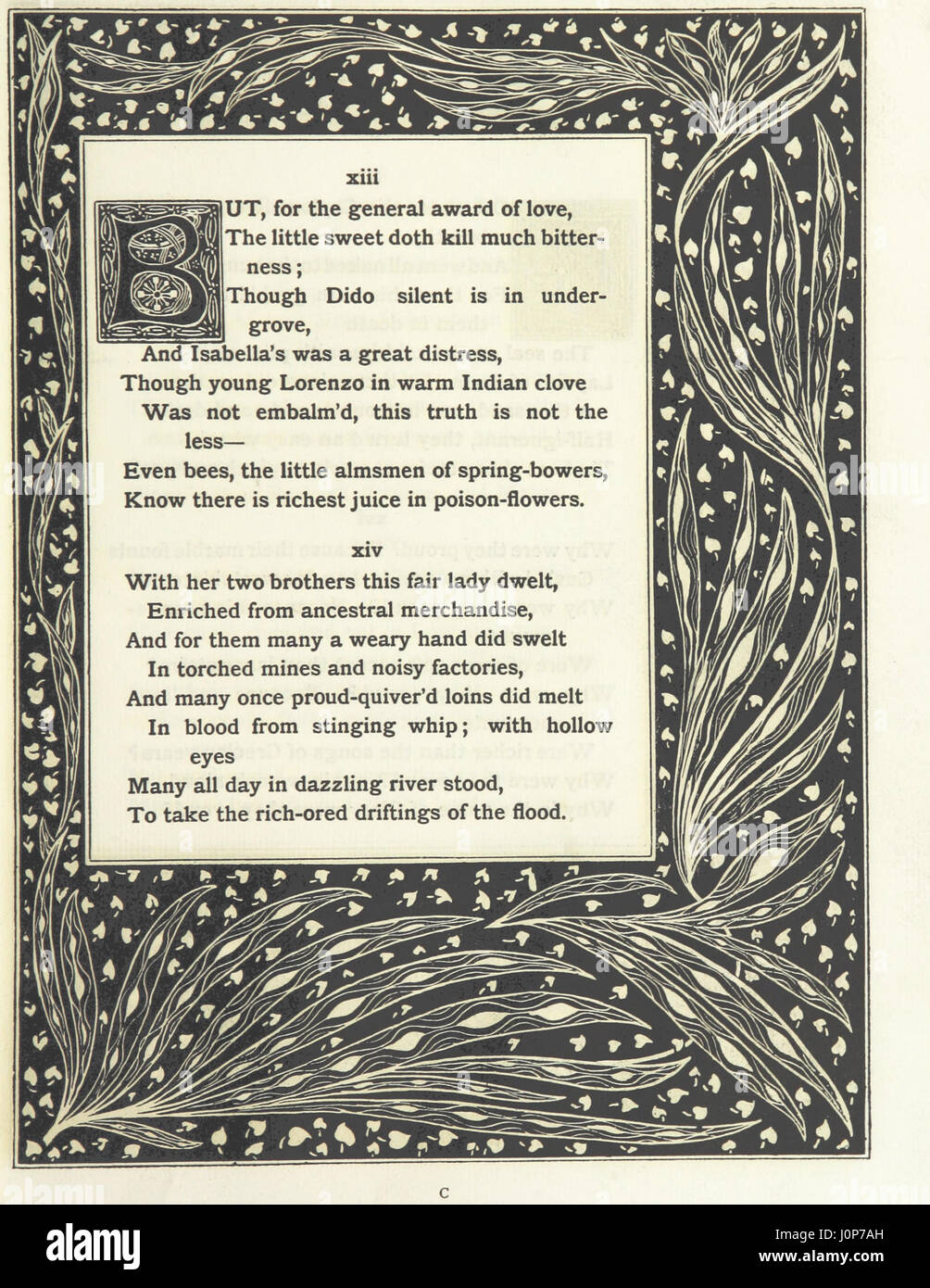 This illustrated edition of 'Isabella, or The Pot of Basil,' by John ...