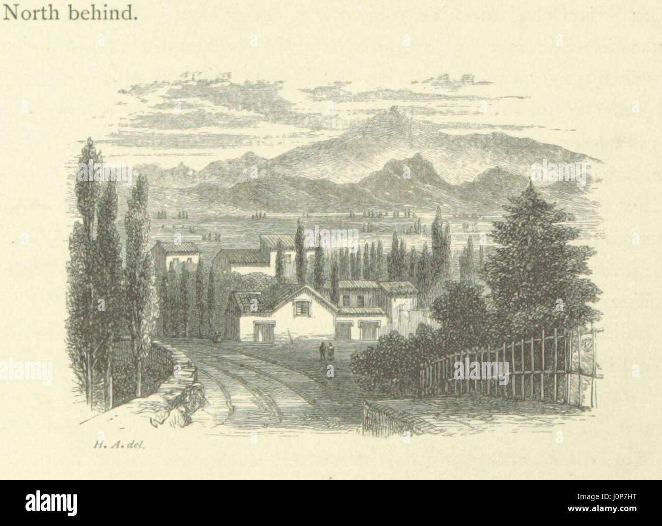 'The Riviera' is an illustrated work offering sketches of the ...