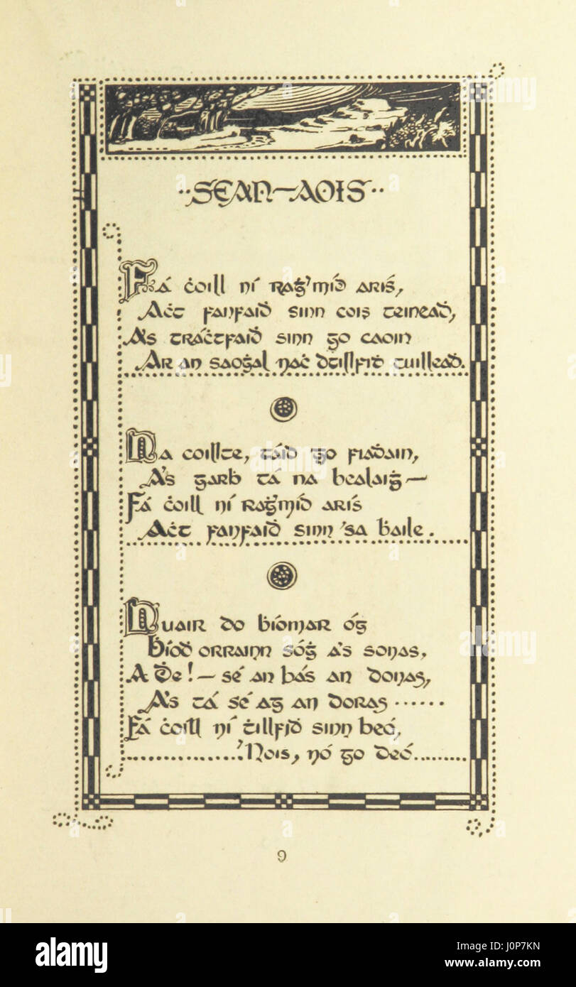This Irish text, 'Dornan dan ... Saor do mhaisigh', is a work written ...