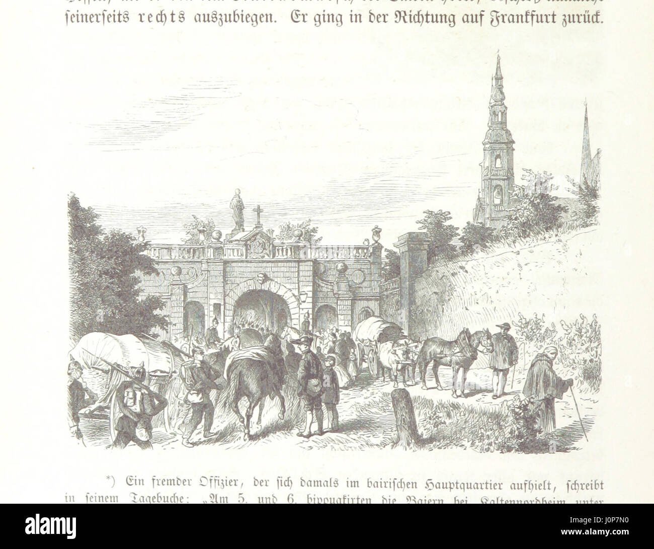 An analysis of the Austro-Prussian War of 1866, detailing military ...