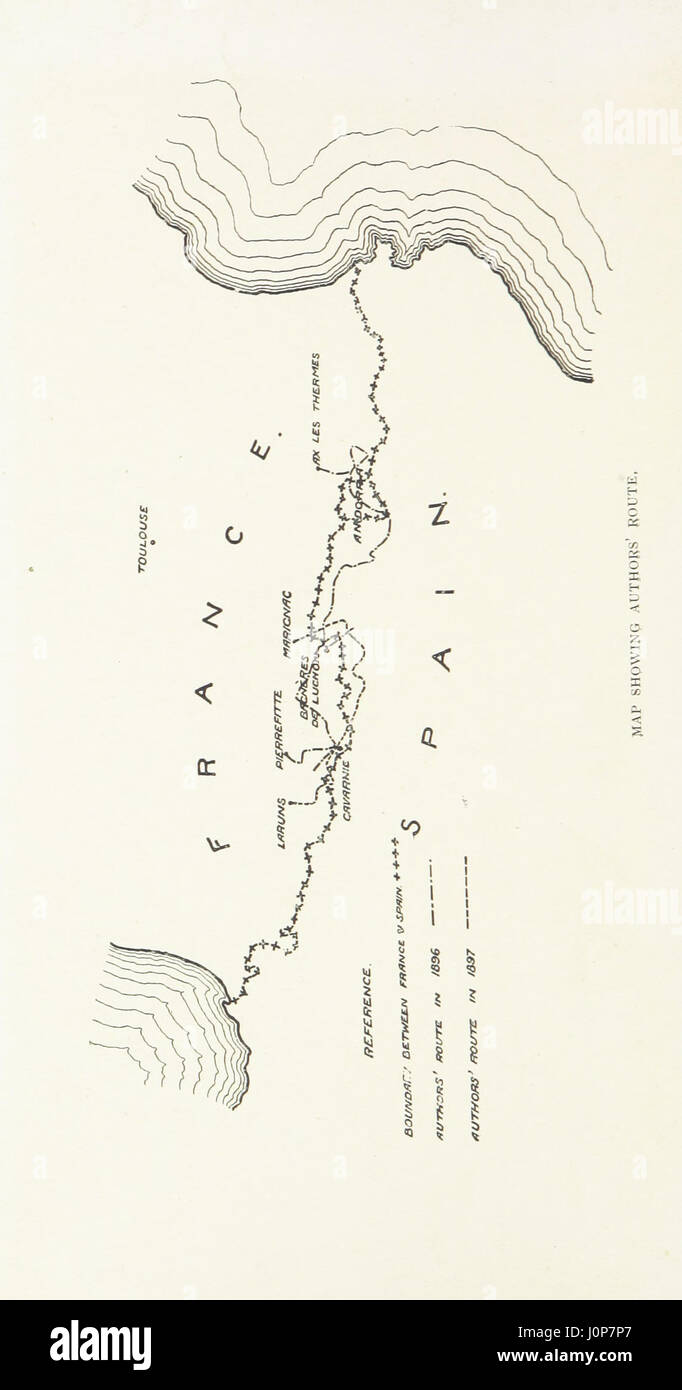 This image from 'Through the High Pyrenees' illustrates a scene from ...