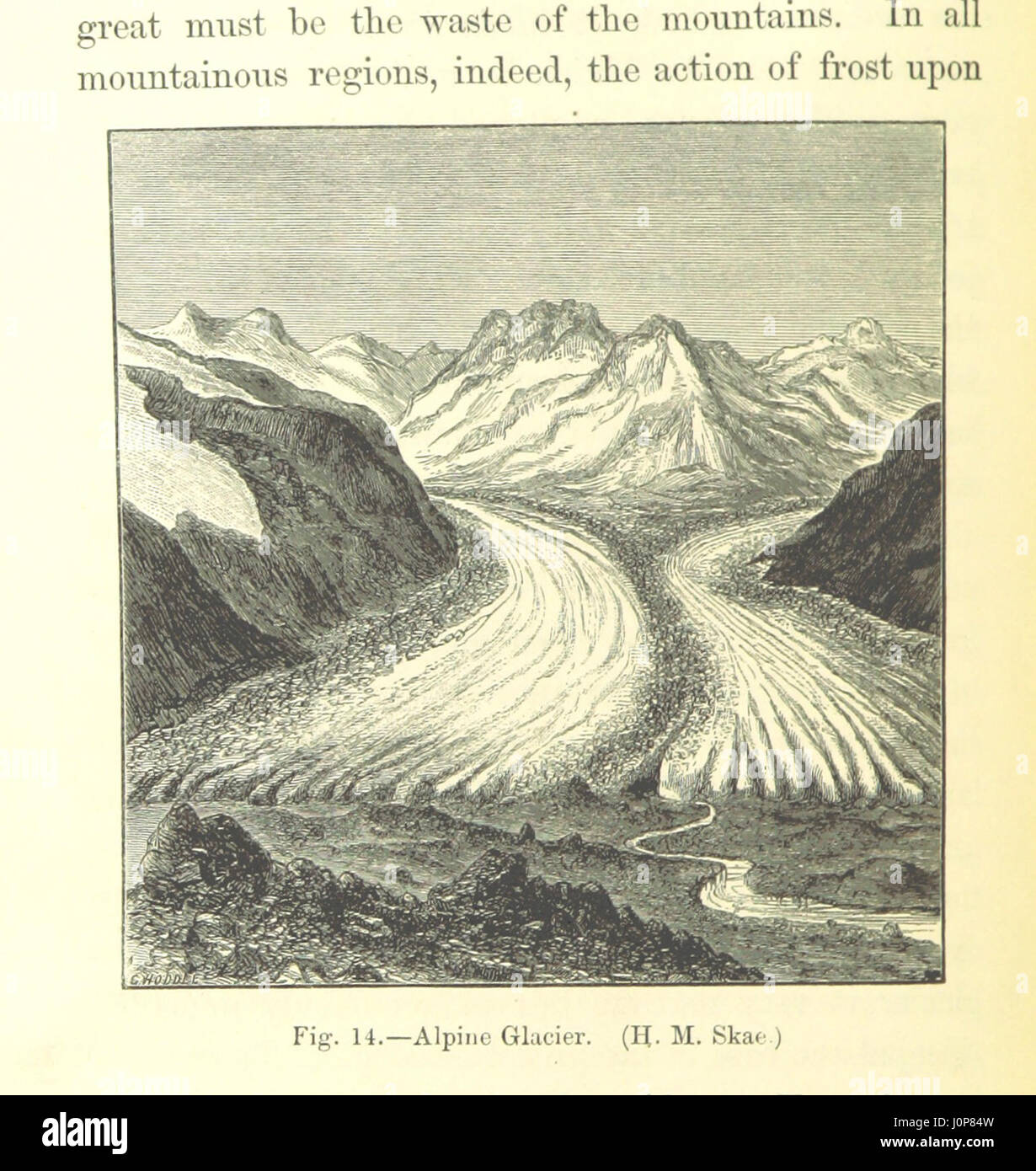 The Great Ice Age and its relation to the antiquity of man Stock Photo ...