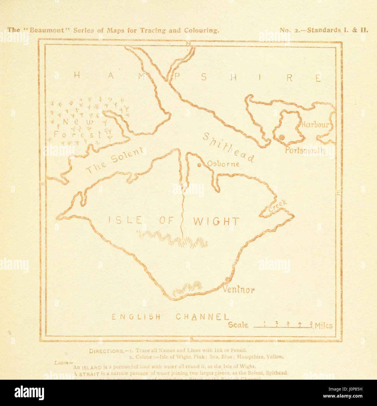 This educational book focuses on geography, featuring maps and ...