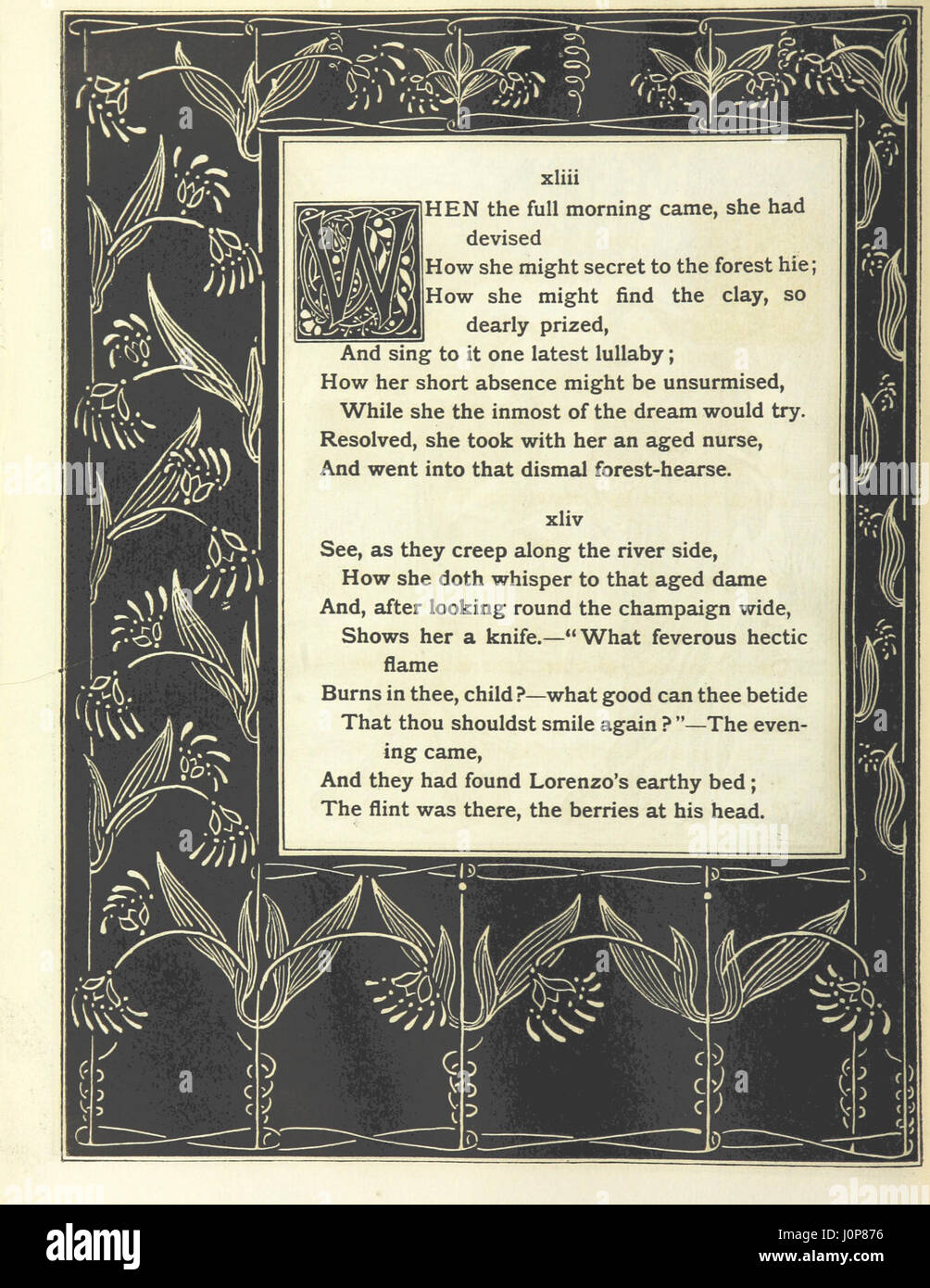 This illustrated edition of 'Isabella, or The Pot of Basil' by John ...