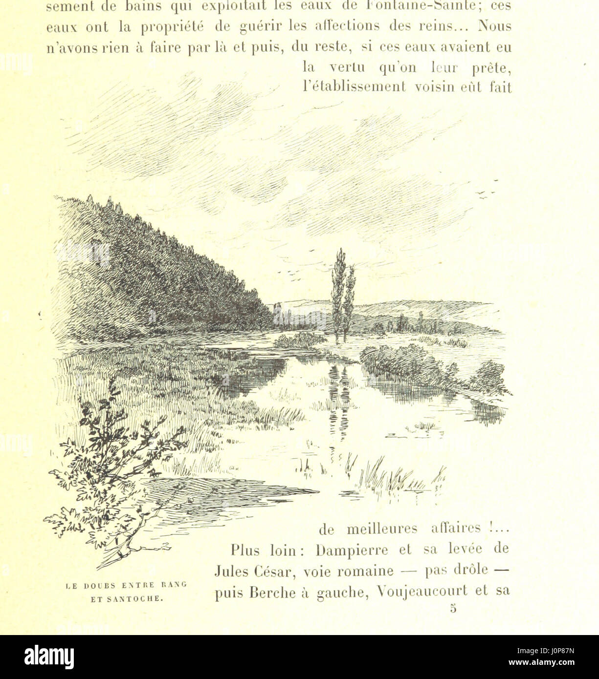 Les Montagnes de France describes the Jura mountains and the region of ...