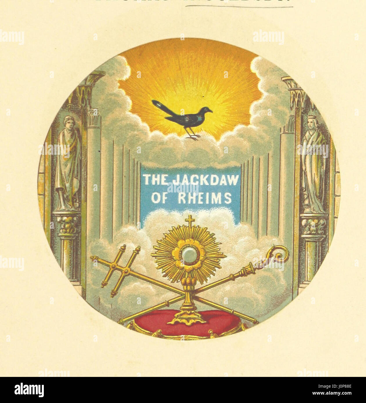 'The Jackdaw of Rheims' is a poem illustrated with twelve color prints ...