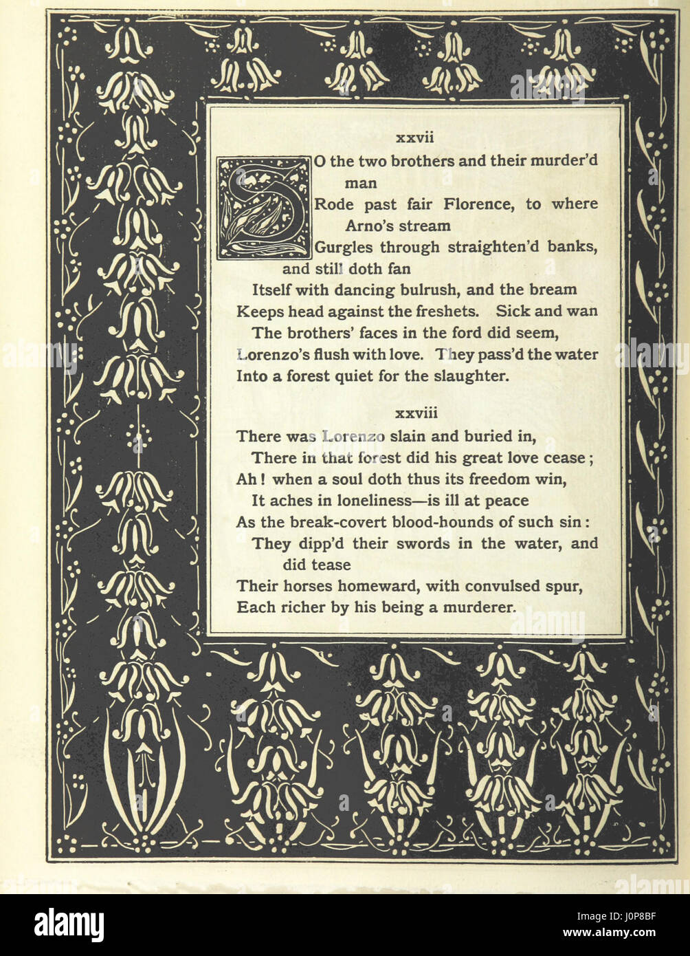 This illustrated edition of 'Isabella, or The Pot of Basil' presents ...