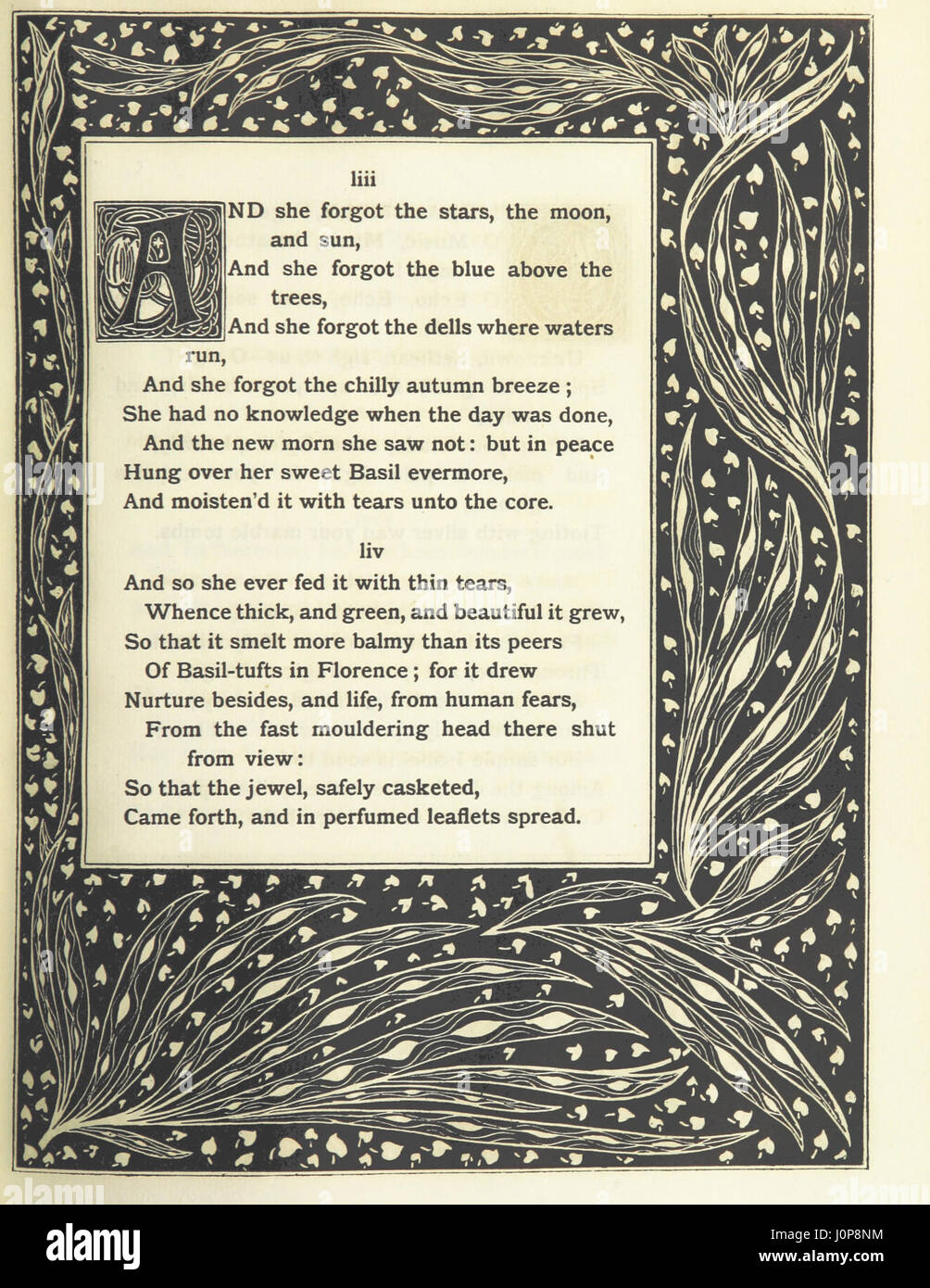 'Isabella, or The Pot of Basil' is an illustrated edition of the ...