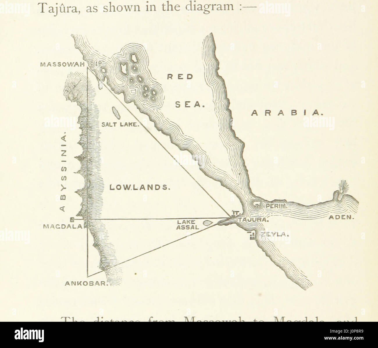 This image from 'Reconnoitring in Abyssinia' depicts a scene from the ...