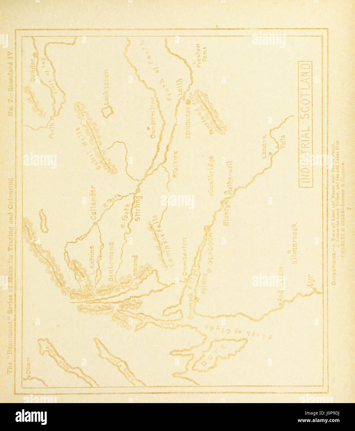 This image from *The Beaumont Geography and Map Tracing Book ...