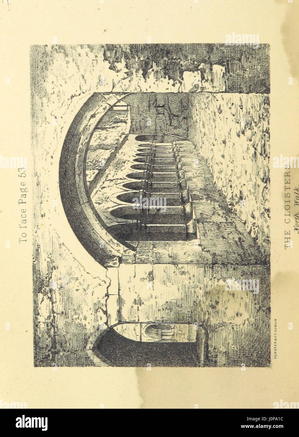 This image from 'The Abbey of Ross' depicts historical and ...