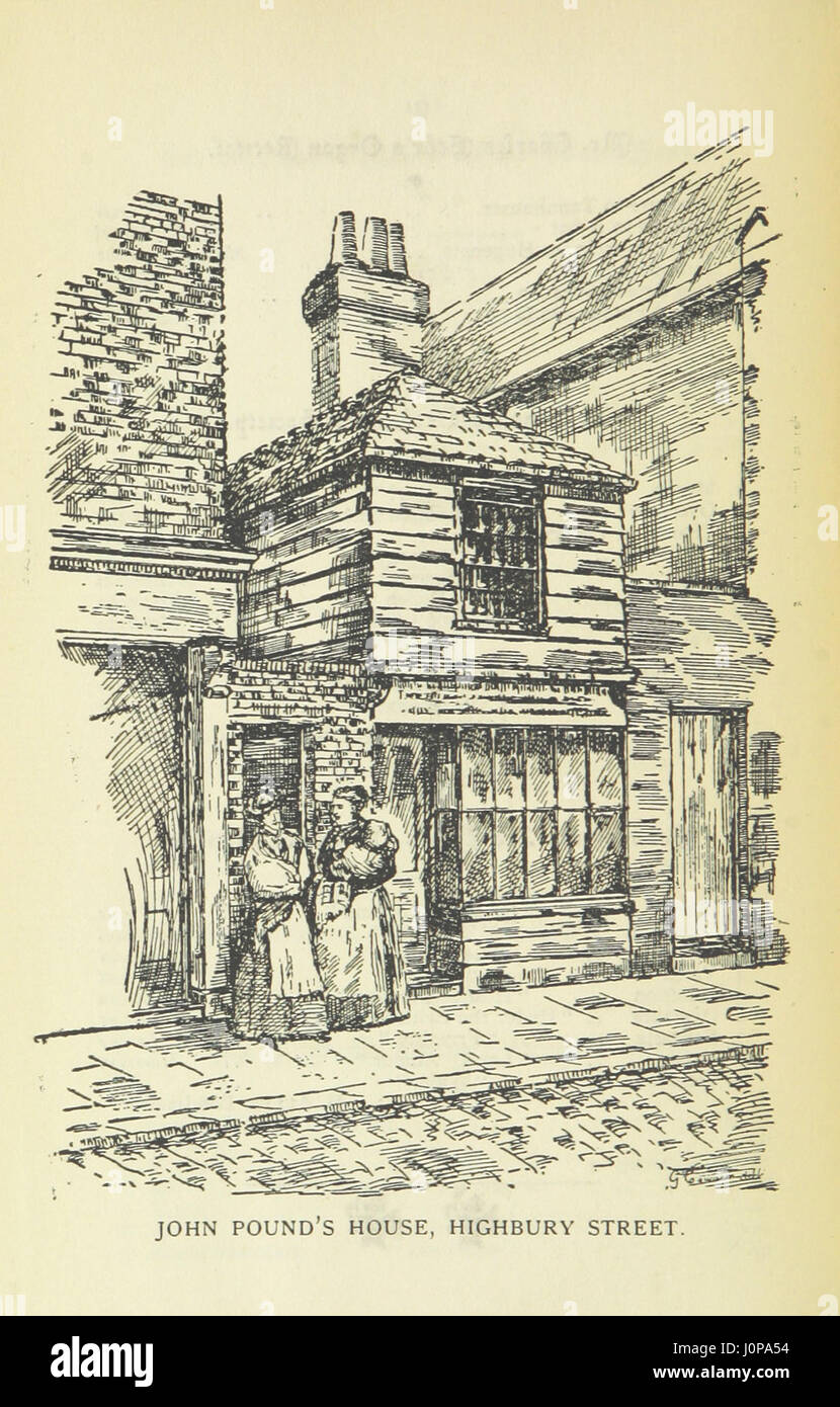 This image is from a book featuring sketches of Old Portsmouth ...
