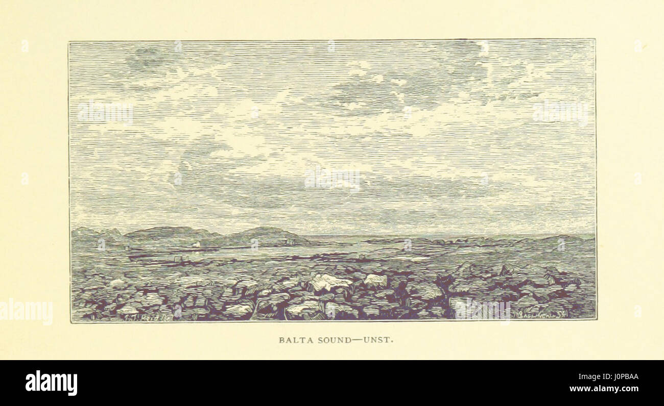 Art Rambles in Shetland Stock Photo - Alamy