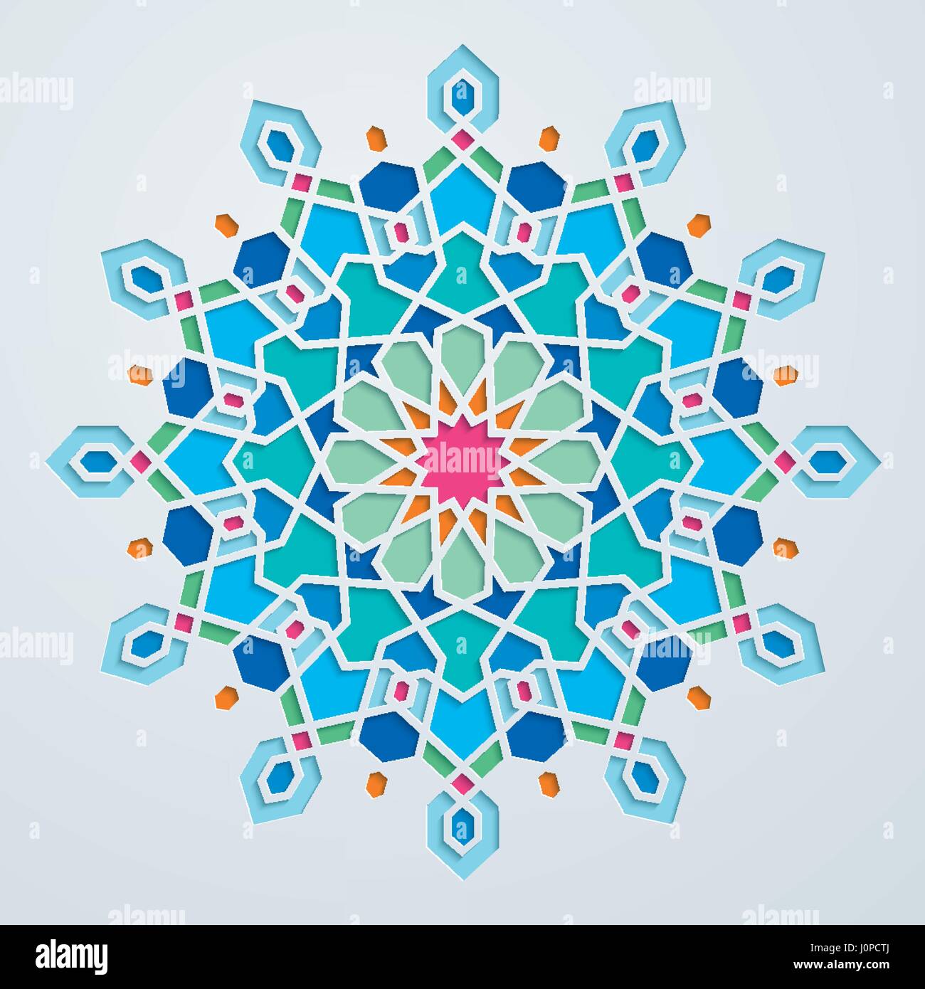 Beautiful arabic geometric pattern Stock Vector Image & Art - Alamy