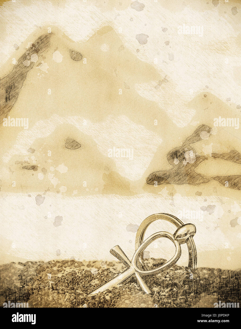 Egyptian Cross Ankh Stock Photo - Alamy