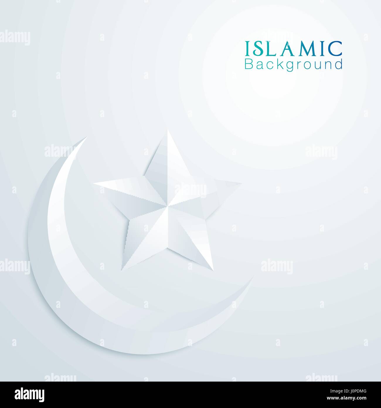 Islamic background crescent and star icon Stock Vector Image & Art - Alamy