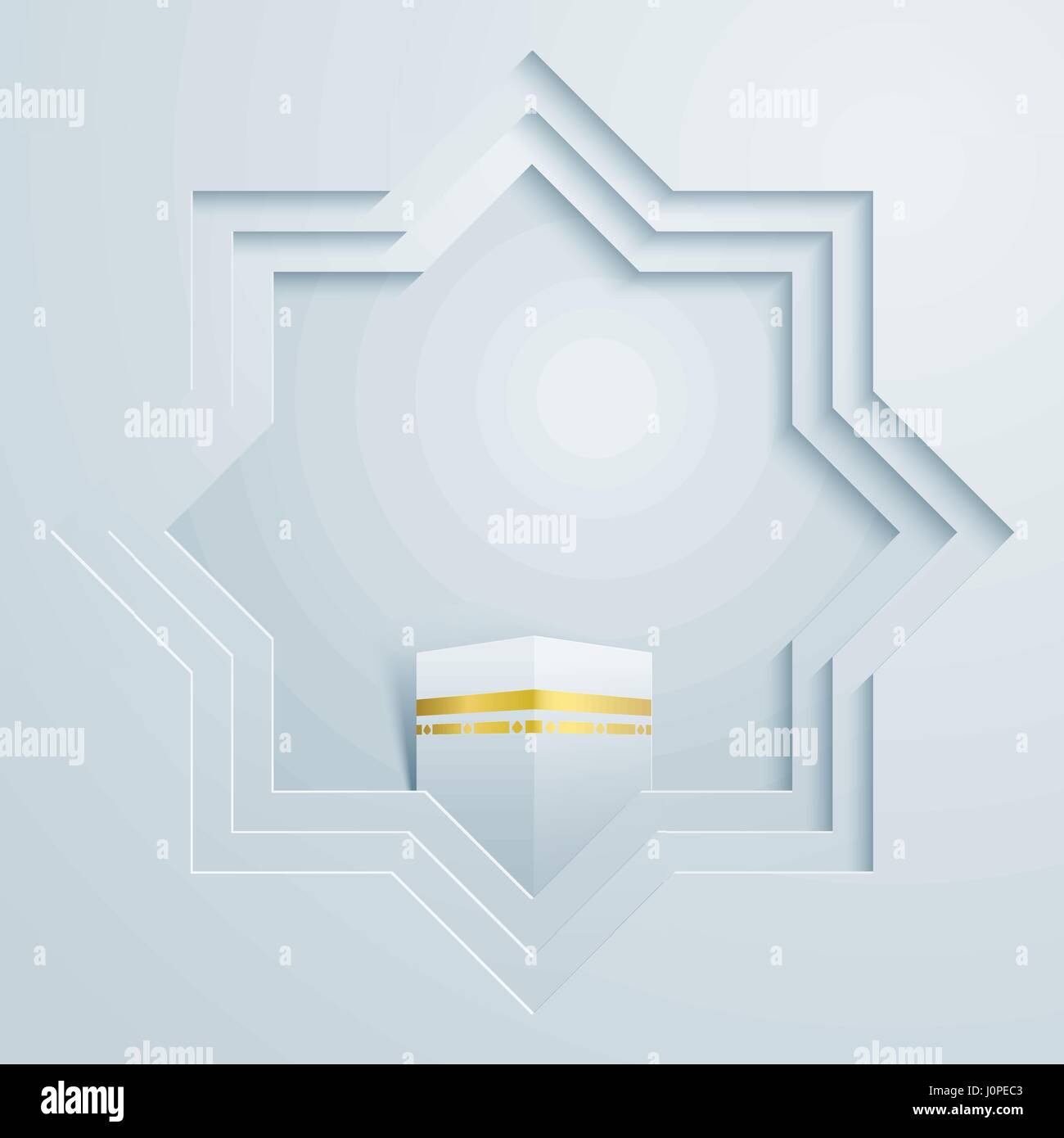 Islamic background for greeting hajj Stock Vector Image & Art - Alamy