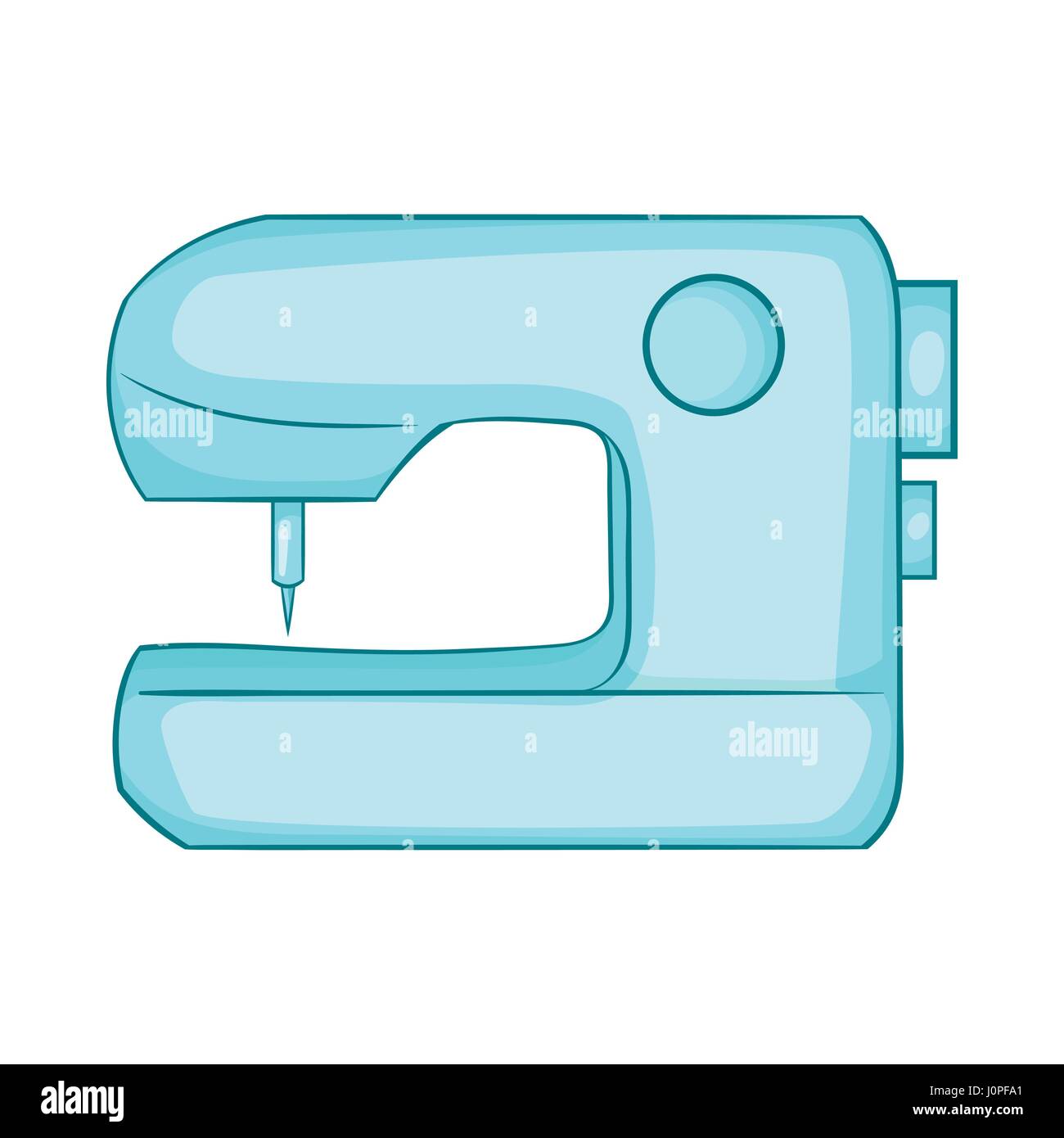 Threading the machine Stock Vector Images - Alamy