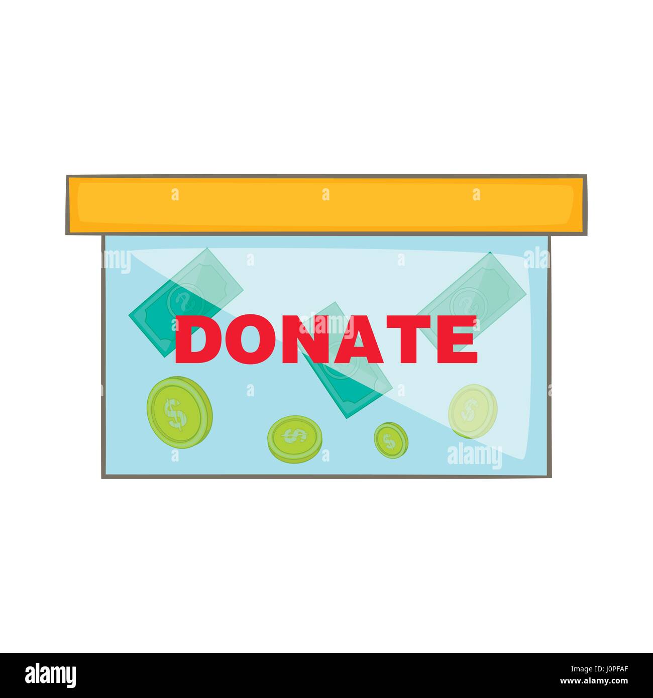 Donate finance fundraising in Cut Out Stock Images & Pictures - Alamy