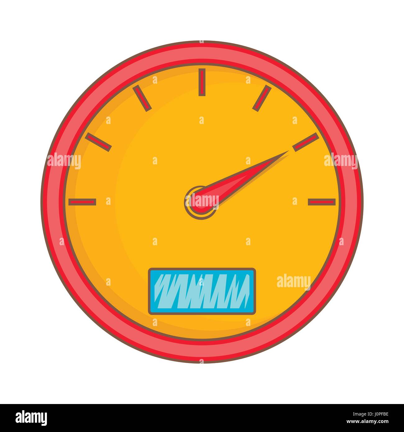 Speedometer icon, cartoon style Stock Vector Image & Art - Alamy