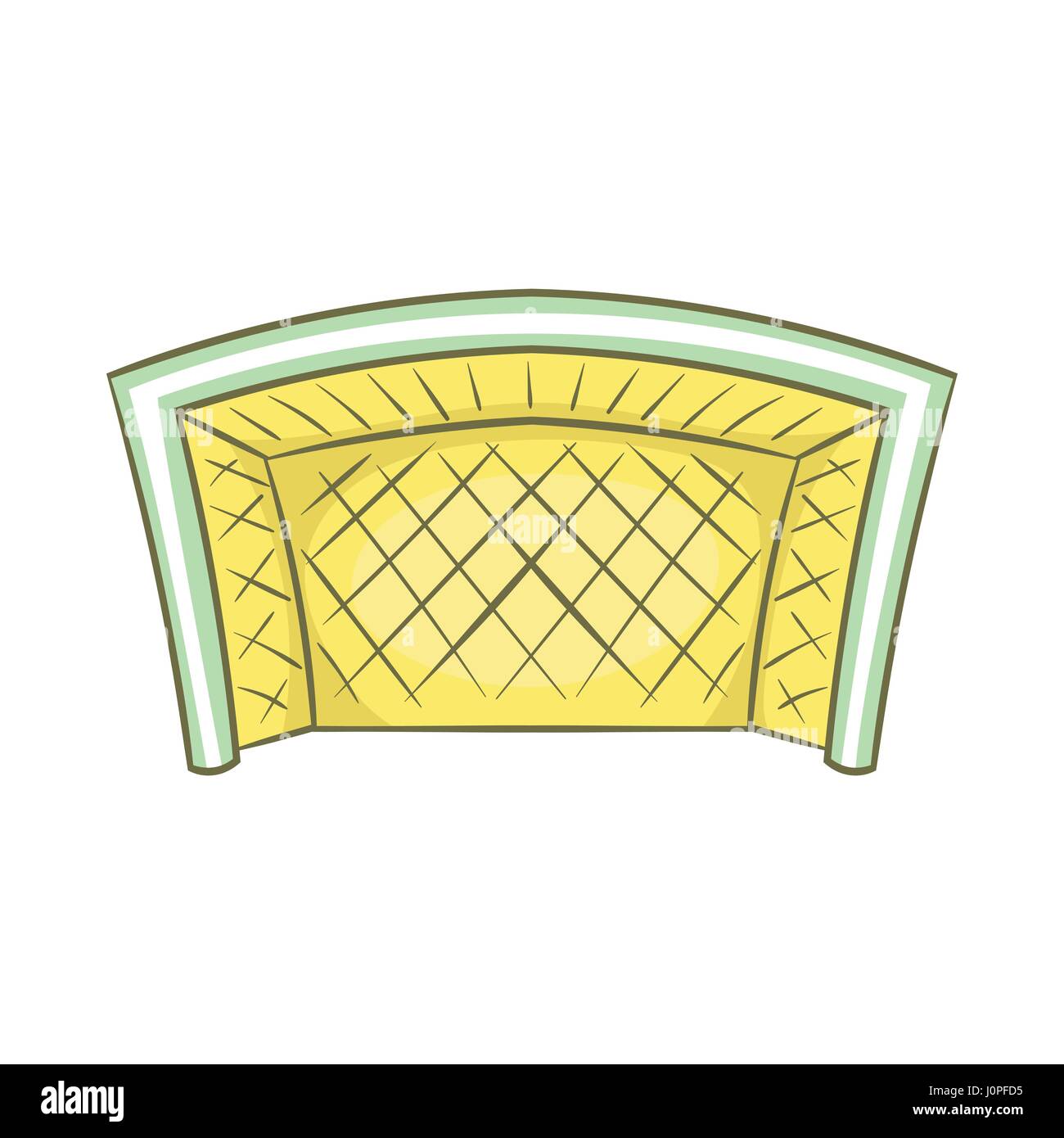 Football goal icon, cartoon style Stock Vector Image & Art - Alamy