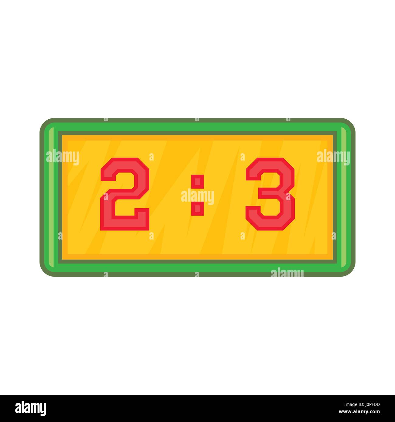 Counting score numbers Stock Vector Images - Alamy