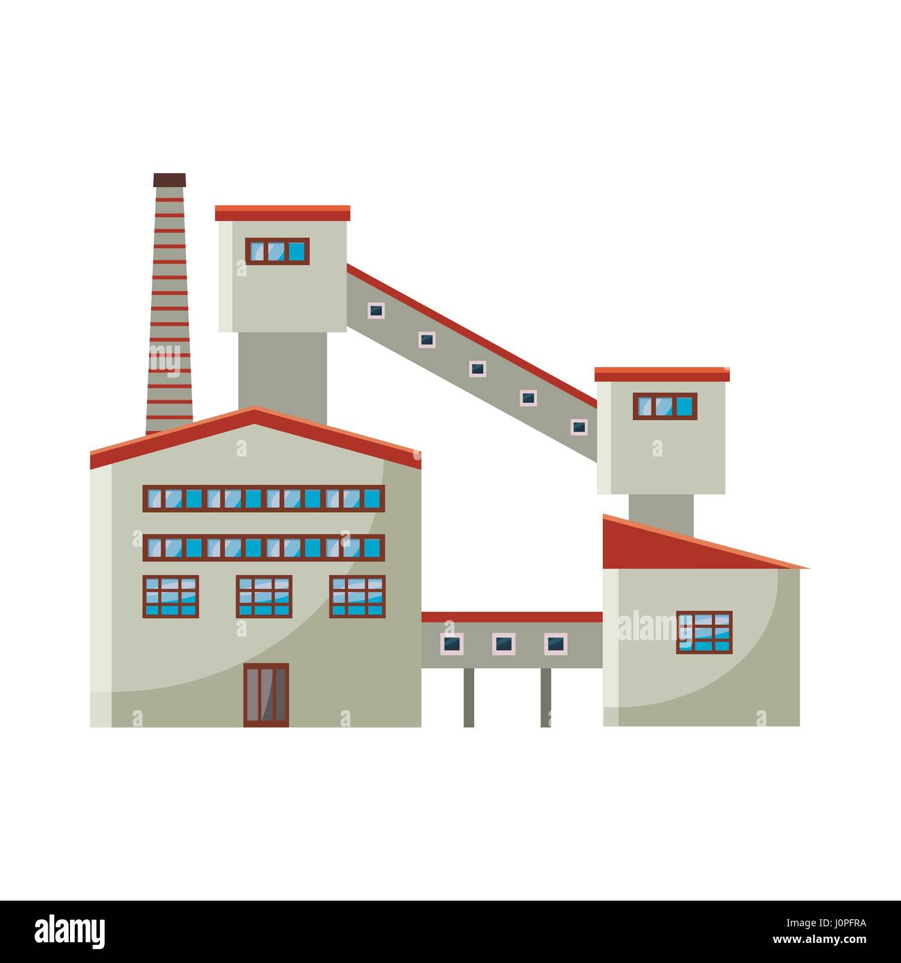 Processing plant waste icon, cartoon style Stock Vector Image & Art - Alamy