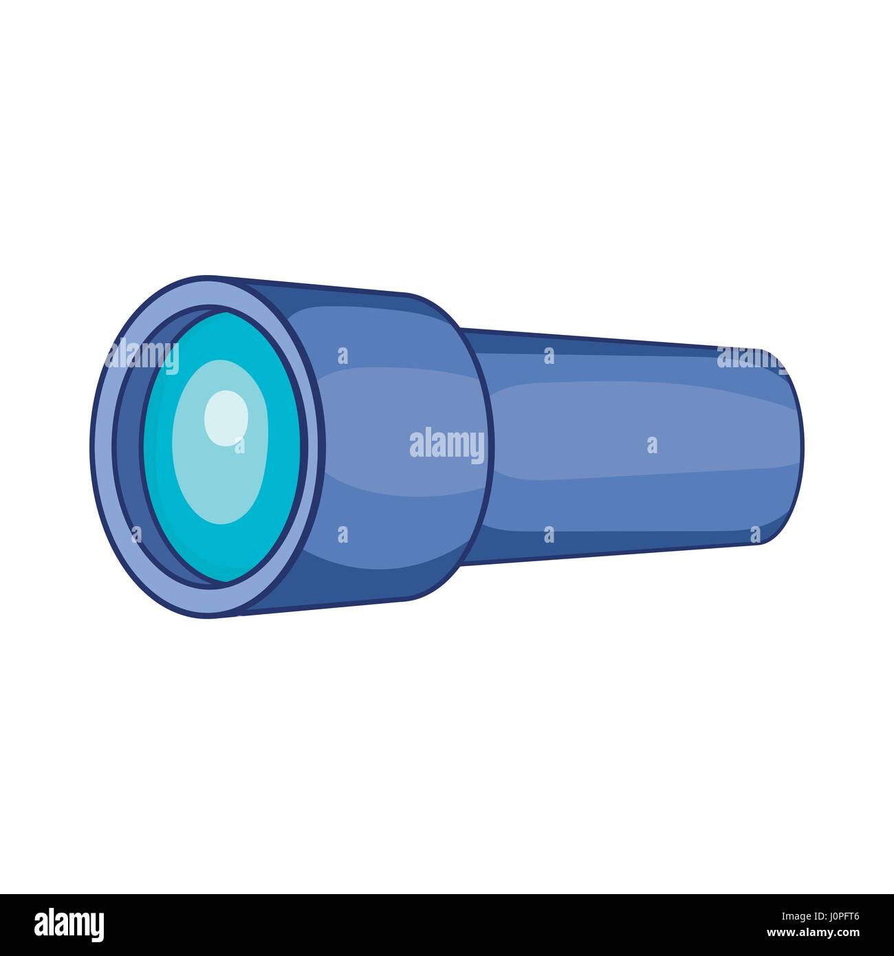 Monocular icon in cartoon style Stock Vector Image & Art - Alamy