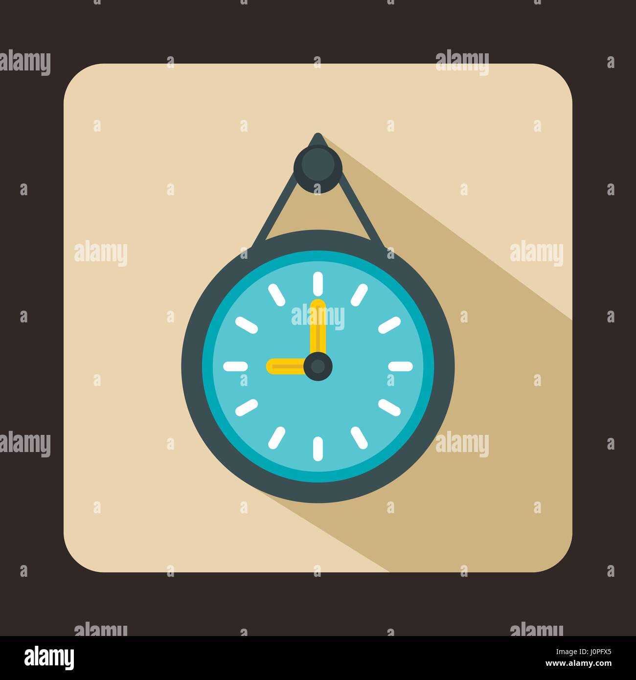 Chrome wall clock Stock Vector Images - Alamy