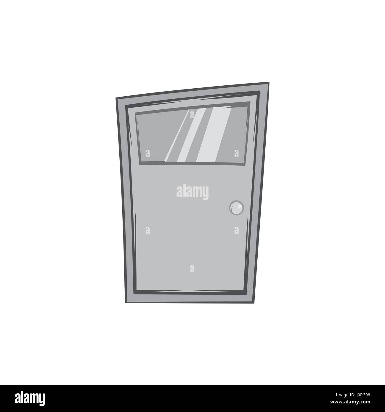 Kitchen door icon, black monochrome style Stock Vector Image & Art - Alamy