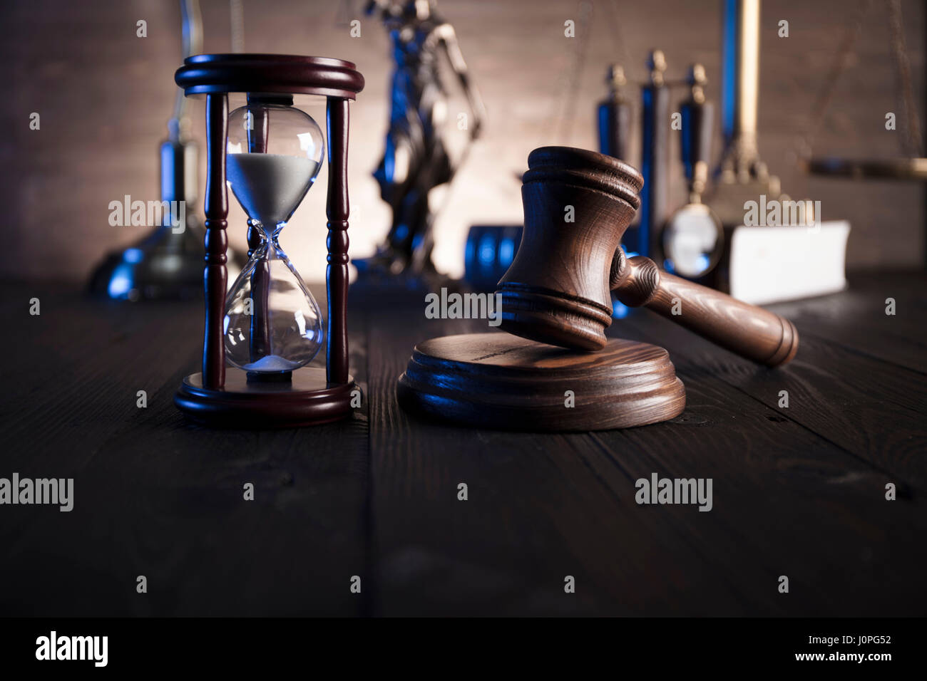 Law and justice concept. Gavel of the jugde and scale of justice Stock ...