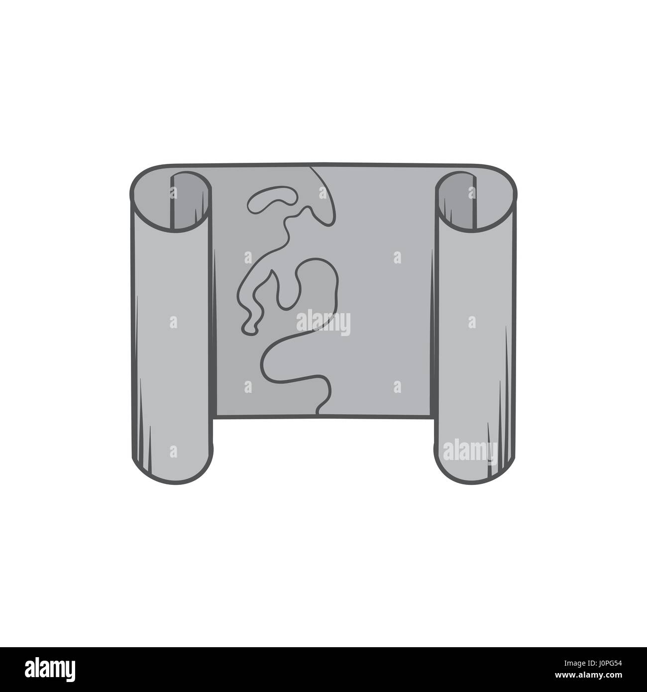 Road map icon, black monochrome style Stock Vector Image & Art - Alamy