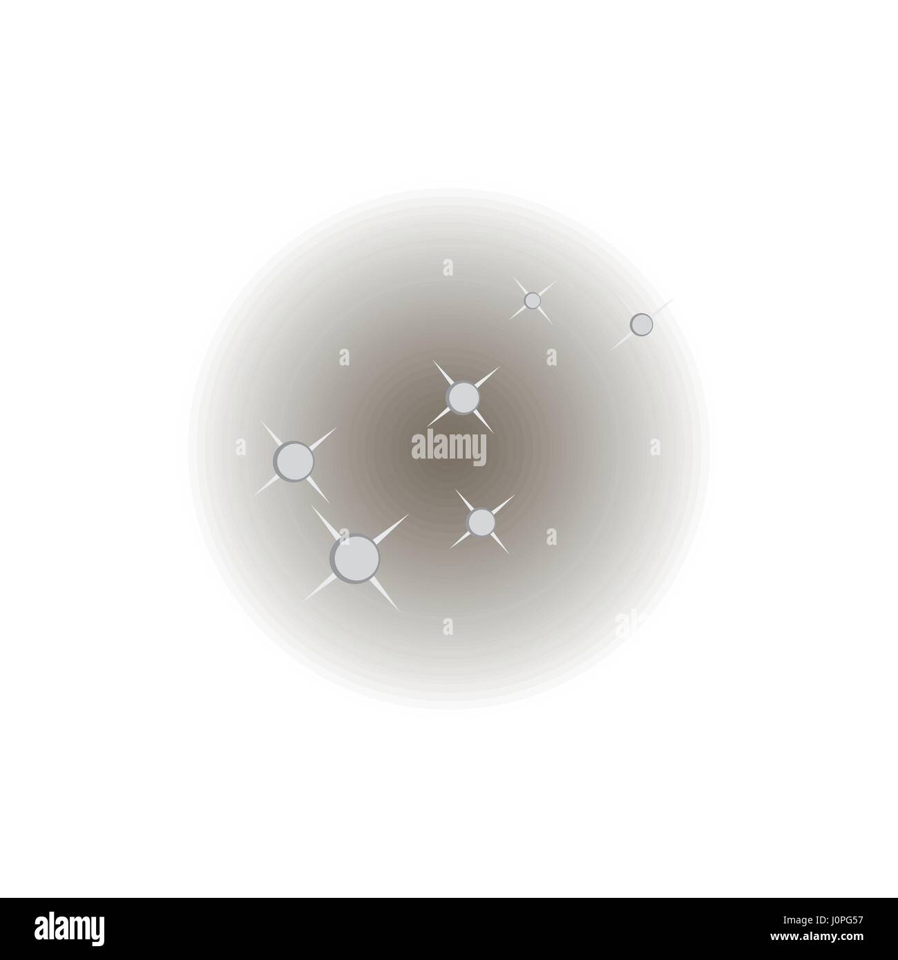 Nebula icon, black monochrome style Stock Vector Image & Art - Alamy