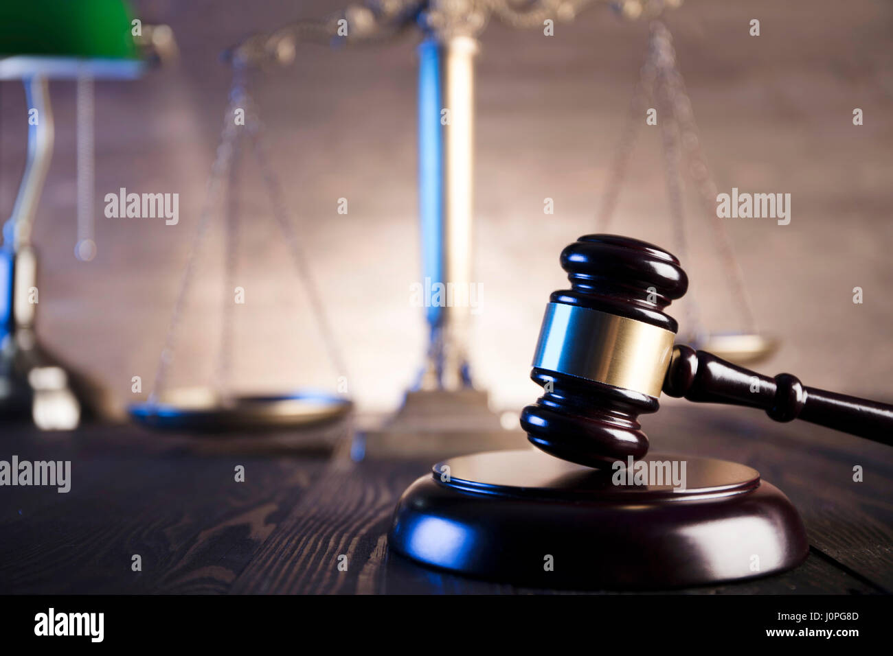 Law and justice concept. Gavel of the jugde and scale of justice Stock ...