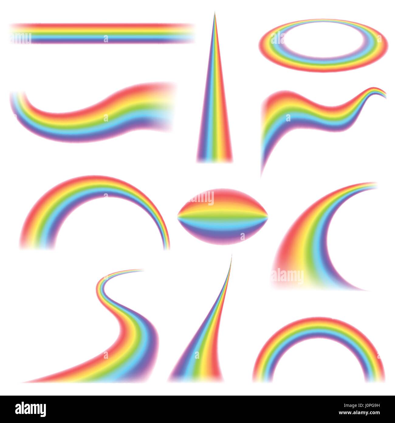 Arched rainbows hi-res stock photography and images - Alamy