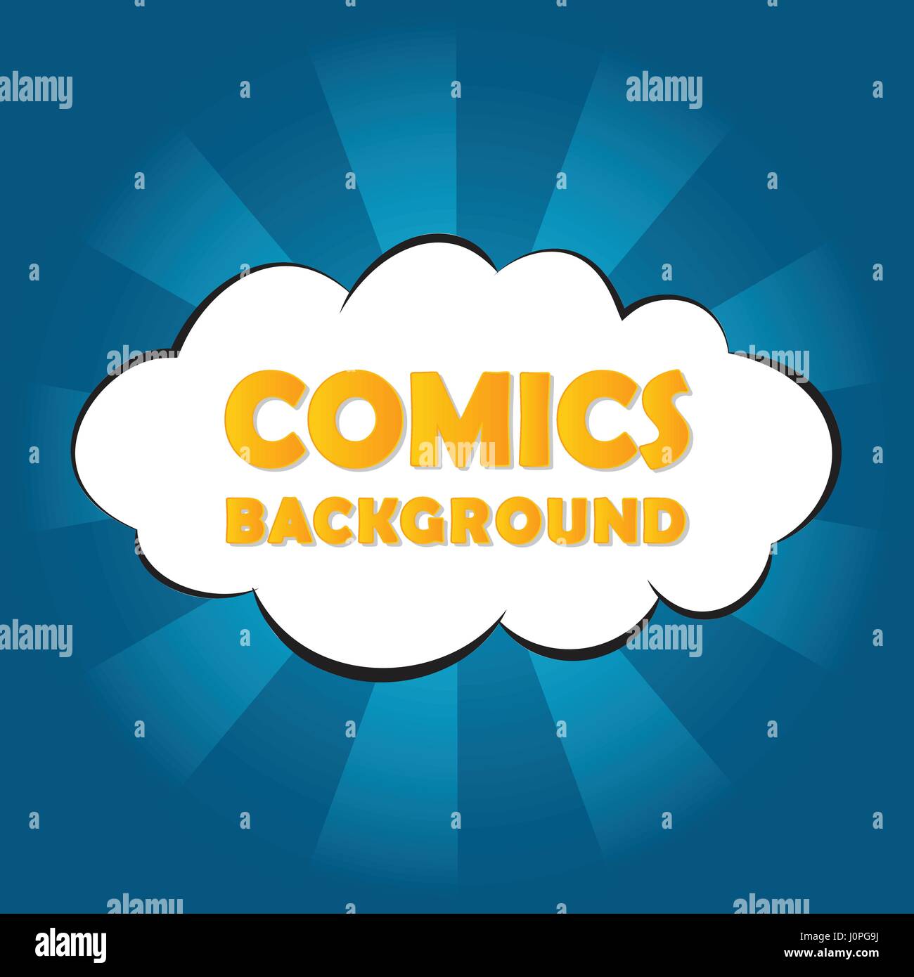 Comics presentation blue abstract Stock Vector Images - Alamy