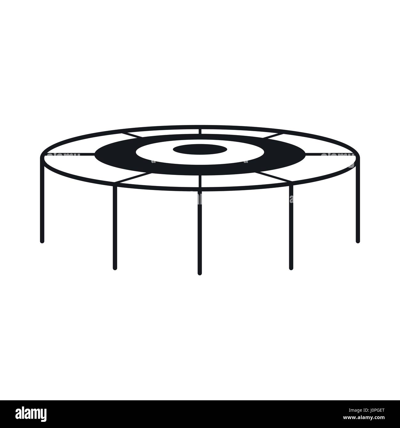 Trampoline Cut Out Stock Images & Pictures - Alamy