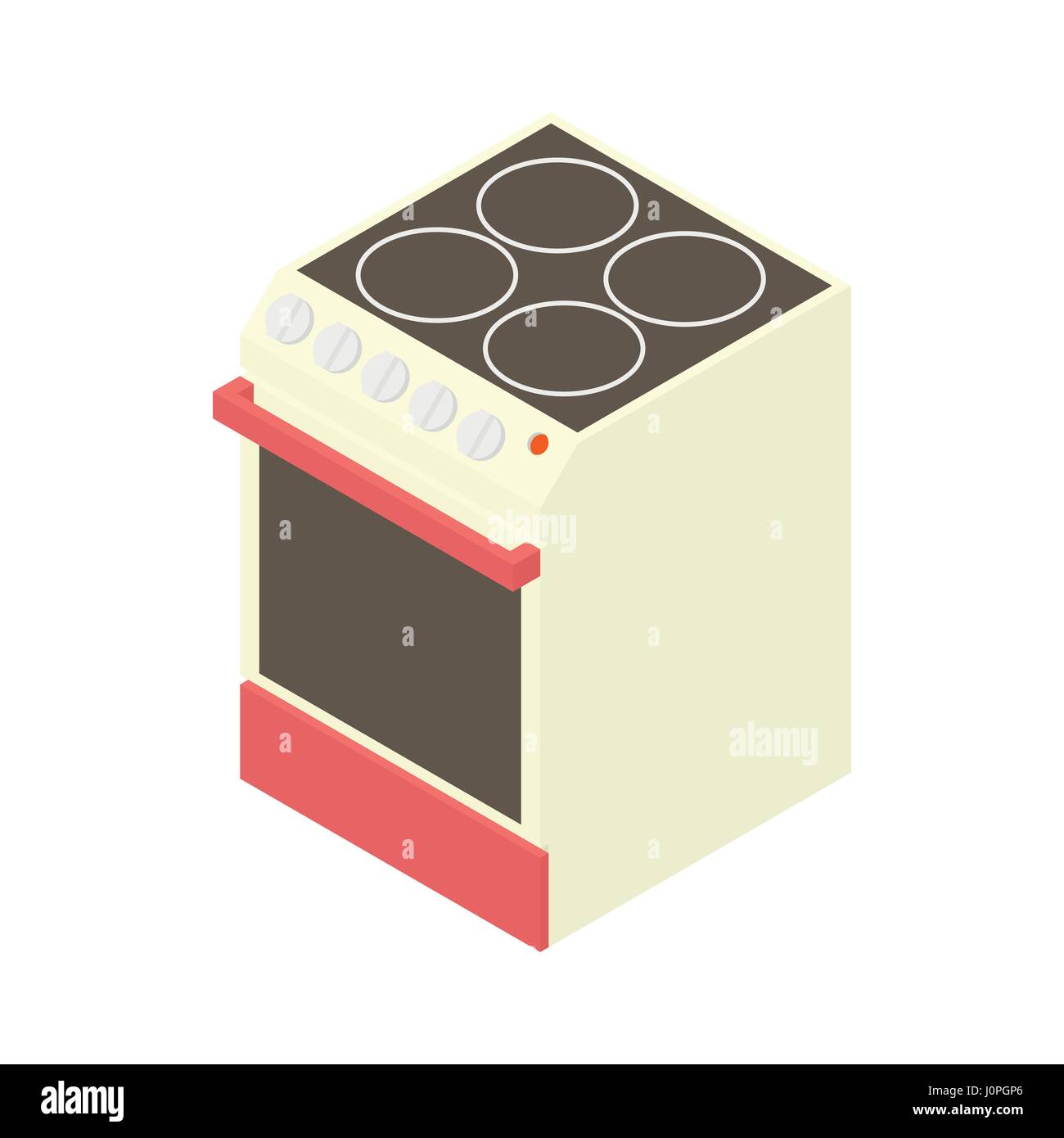 Modern electric cooker icon, cartoon style Stock Vector Image & Art - Alamy