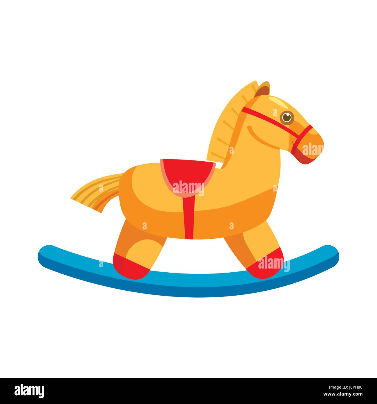 Horse rocking icon, cartoon style Stock Vector Image & Art - Alamy