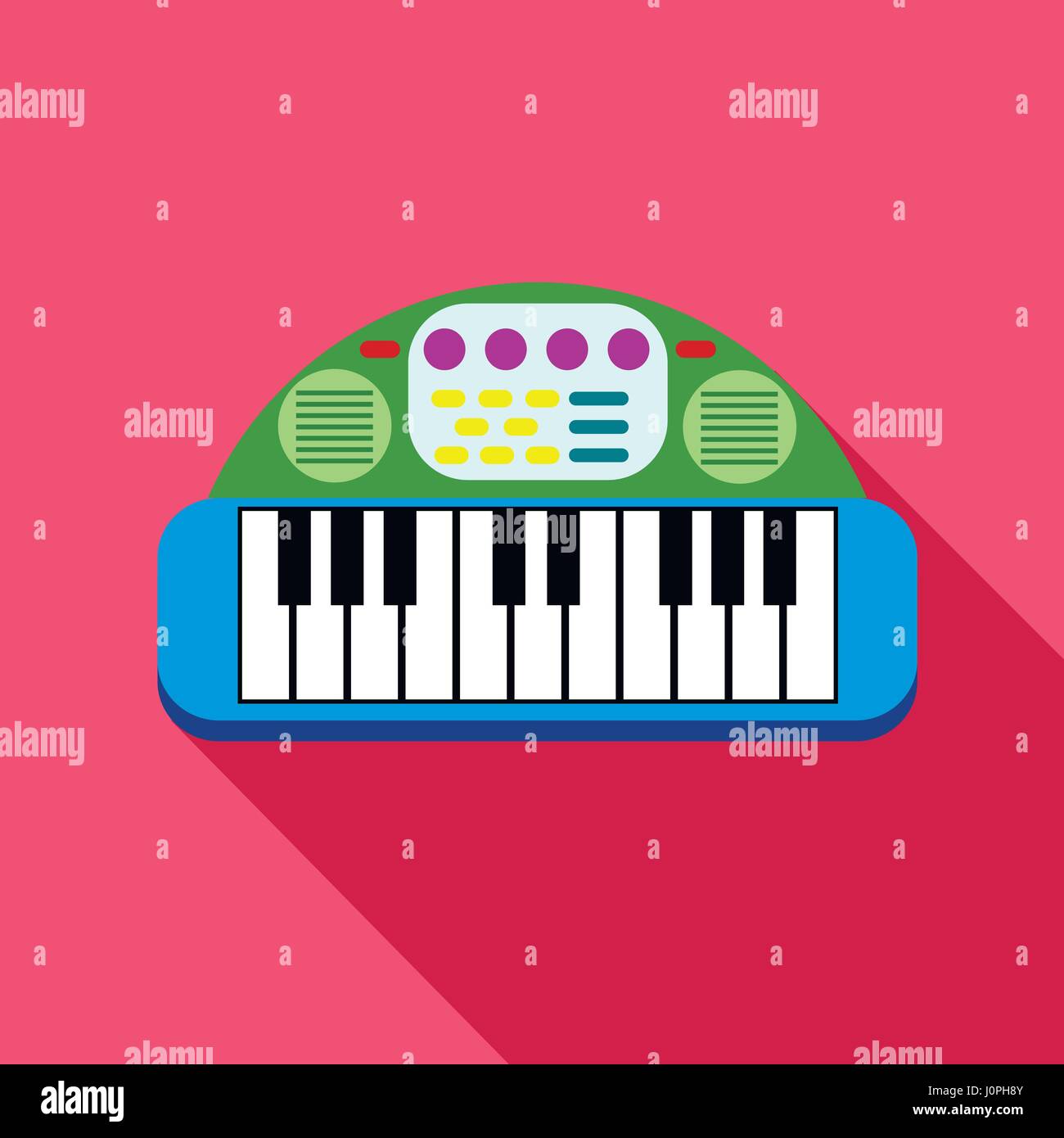 Small piano Stock Vector Images - Alamy