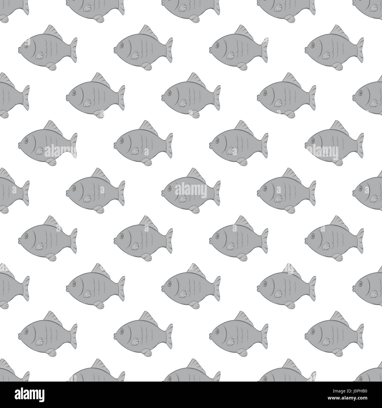 Fish seamless pattern Stock Vector Image & Art - Alamy