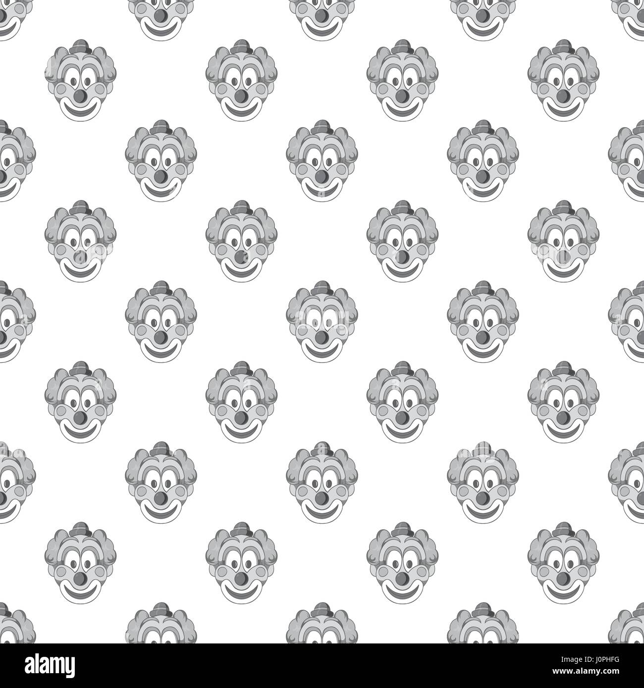 Clown seamless pattern Stock Vector Image & Art - Alamy