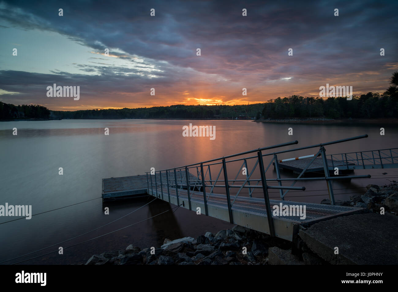 Sunset at Little Hall Park. Little Hall Park is just west of ...