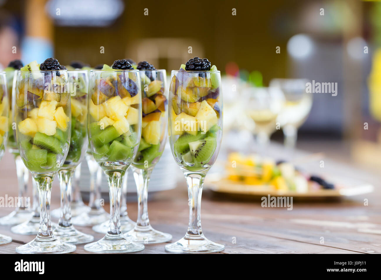 Fruit in champagne hi-res stock photography and images - Alamy