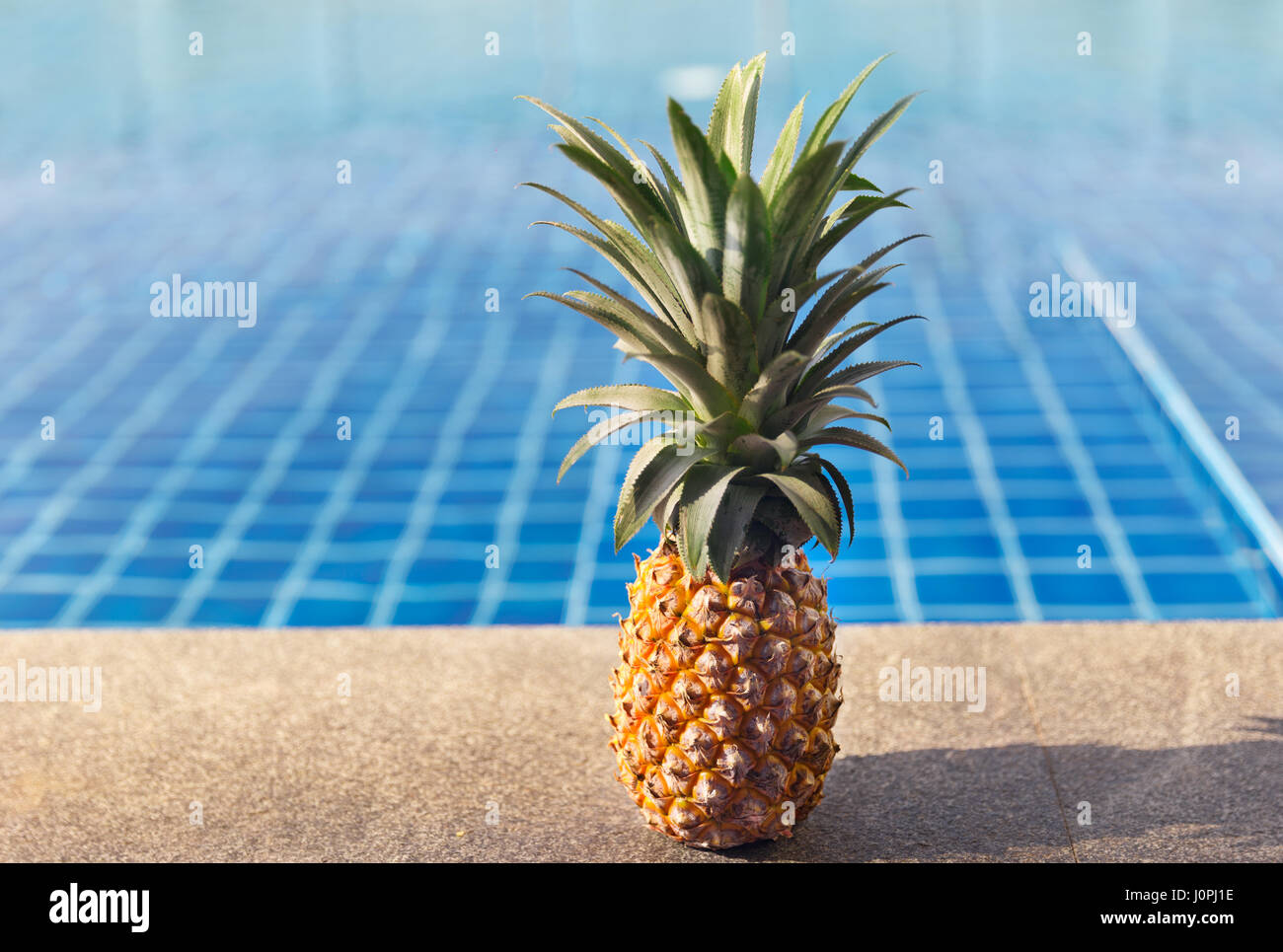 Pineapple by the pool hi-res stock photography and images - Alamy
