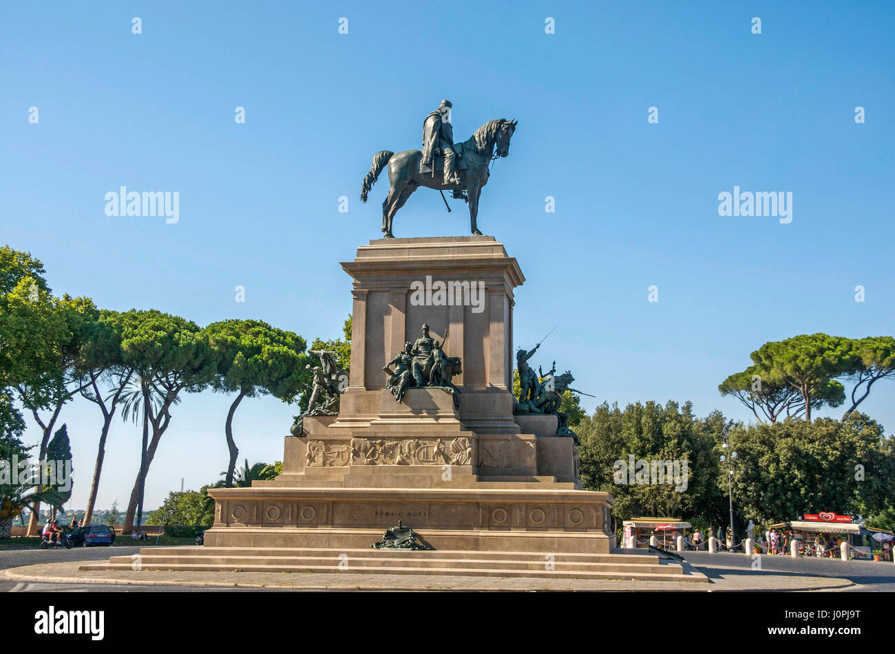 Gianicolo garibaldi rome hi-res stock photography and images - Alamy