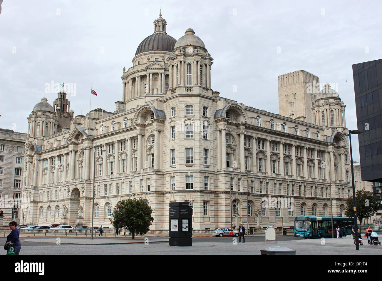 The Port of Liverpool building Stock Photo - Alamy