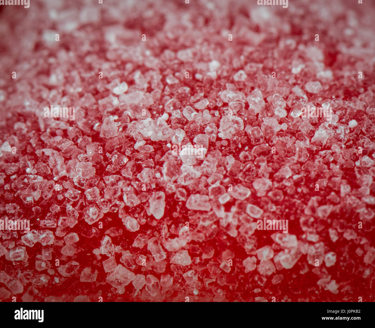Macro of Sugar Crystals on Gummy Candy Background Image Stock Photo - Alamy